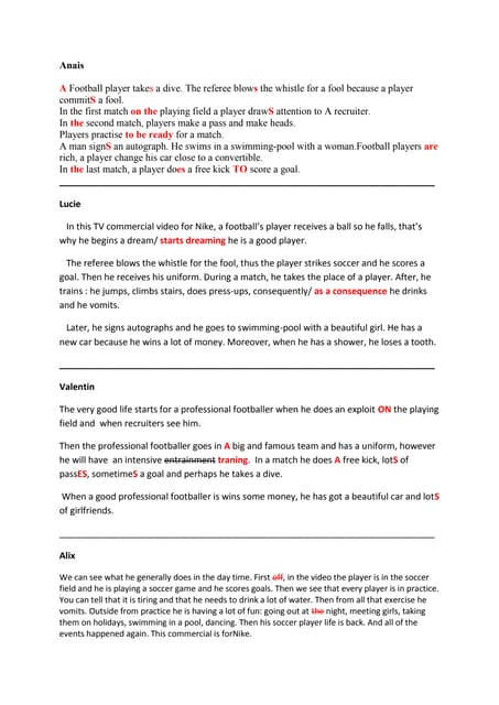 Tv commercial-script