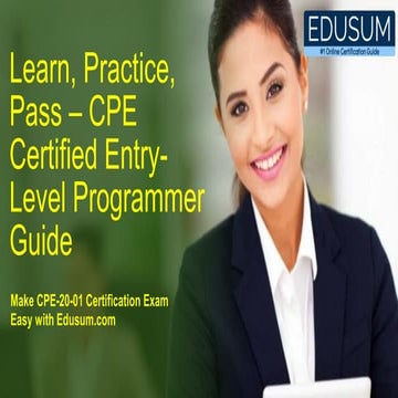 CPE-20-01 Exam Strategy with Sample Questions | PDF