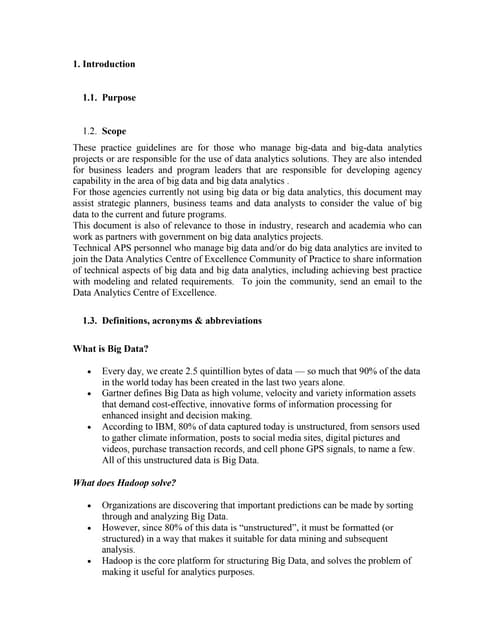UNIT 1 -BIG DATA ANALYTICS Full.pdf | Databases | Computer Software and ...
