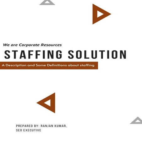 Complete staffing solutions for crplindia Look at overview