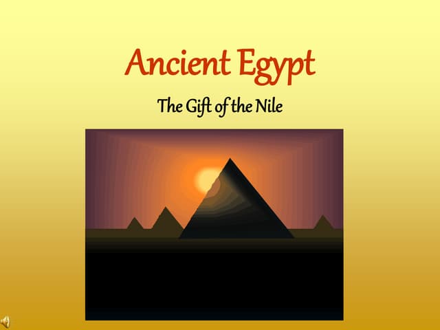 Ancient Egypt | PPT
