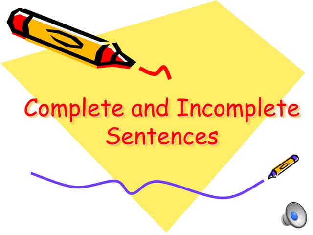 Grade 3 - Types of Sentences | PPT