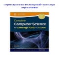 Complete Computer Science for Cambridge IGCSEÂ® O Level Cie Igcse ...
