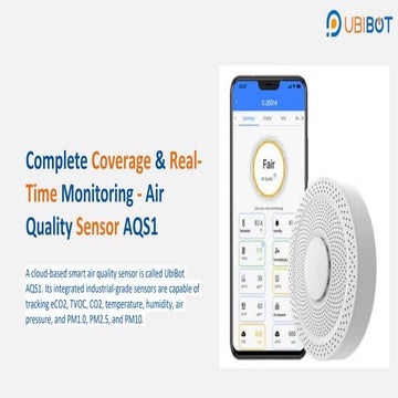 Complete Coverage & Real-Time Monitoring - Air Quality Sensor AQS1.ppt