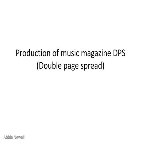 Planning production | DOCX