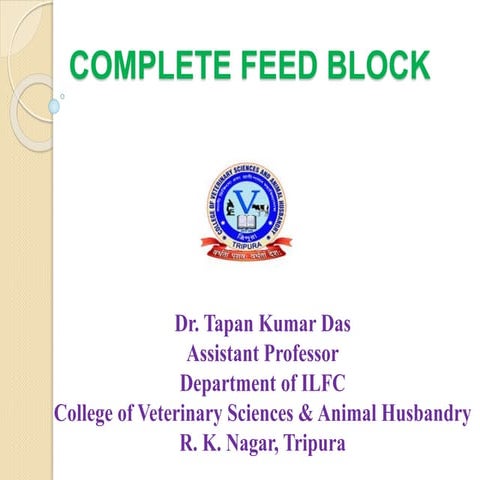 Complete feed block.pptx