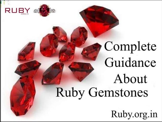 Significance of Ruby Gemstones in Astrology | PPT