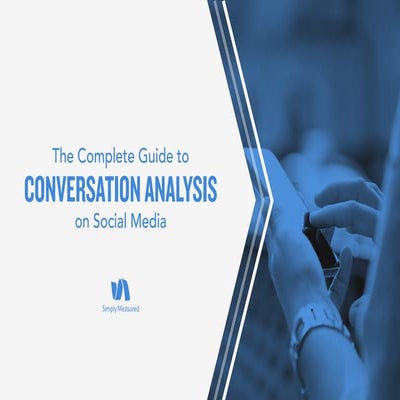 How to Analyze Your Conversations on Social Media | PDF