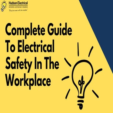 Top 10 rules for electric safety
