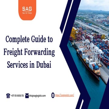 Complete Guide To Freight Forwarding Services In Dubai Pdf