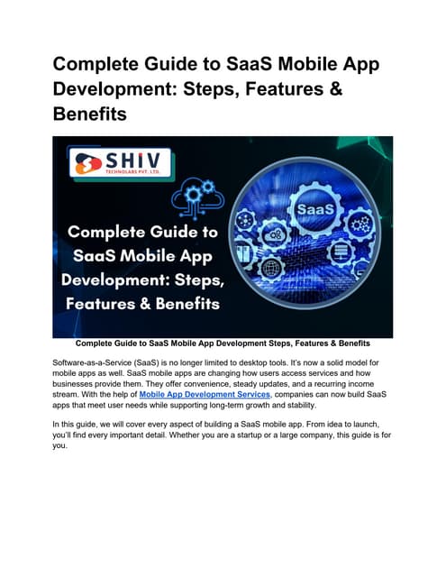 Beginner Guide to Saas App Development.pdf