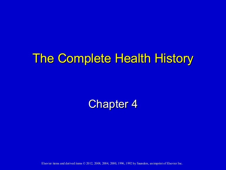 Complete Health History complete-health-history