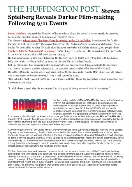 Documentary Analysis - Bowling for columbine | PPTX