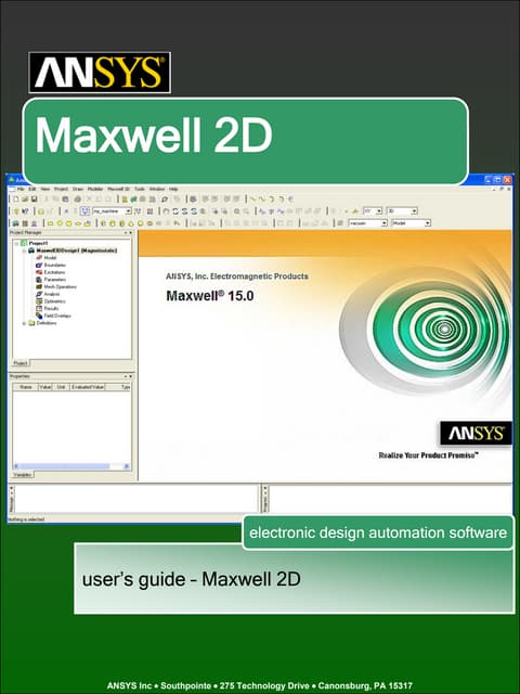 ANSYS MAXWELL TRAINING AGENDA | PPTX | Physics | Science