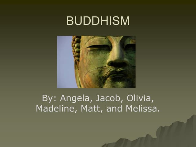Buddhism | PPTX