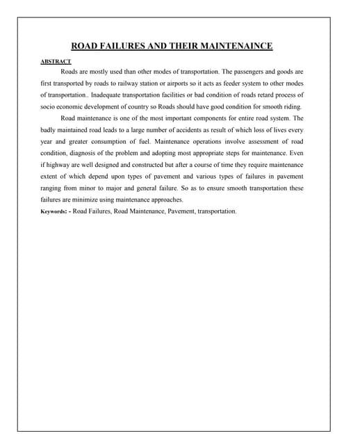 Road construction ppt | PPTX