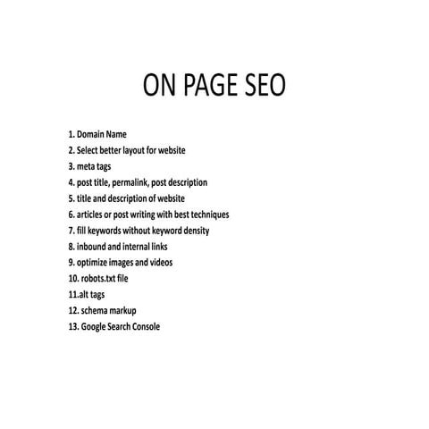 Seo Introduction Ppt 