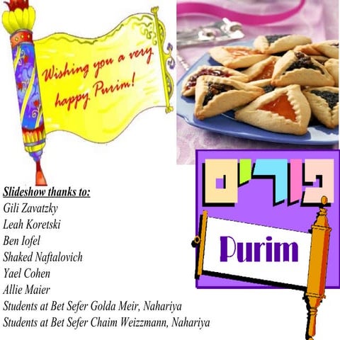 Purim Slide Show | PPT