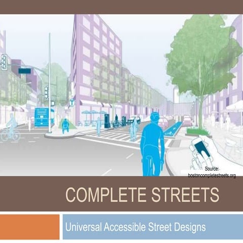 Complete streets | PPTX