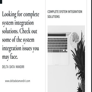 Complete system integration solutions. | PPT