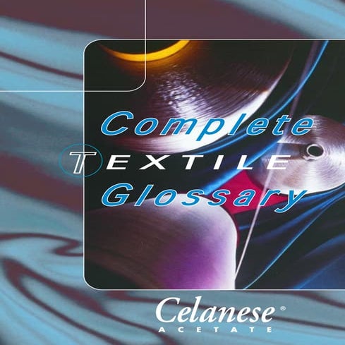Complete textile dictionary | PDF