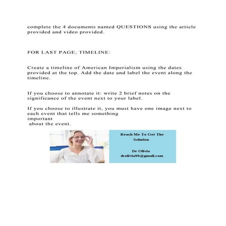 complete the 4 documents named QUESTIONS using the article provided .docx