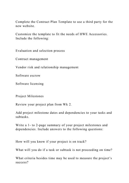 Complete the attached Strategic Marketing Plan Template Part B.docx