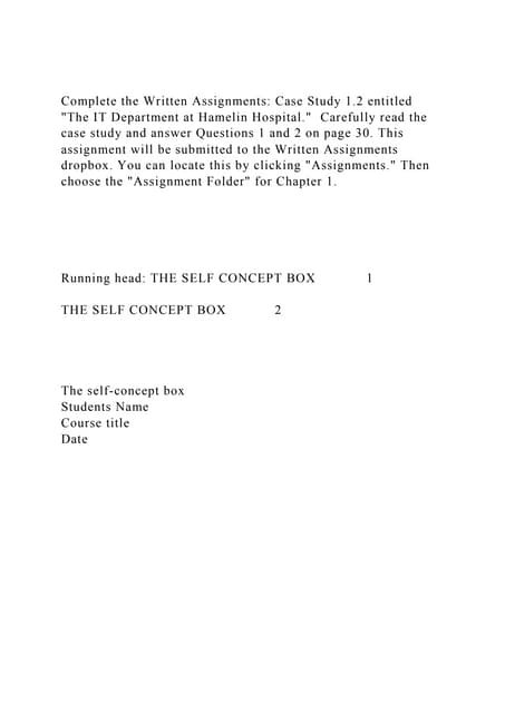 Complete the two essay assignments noted below Review the .docx