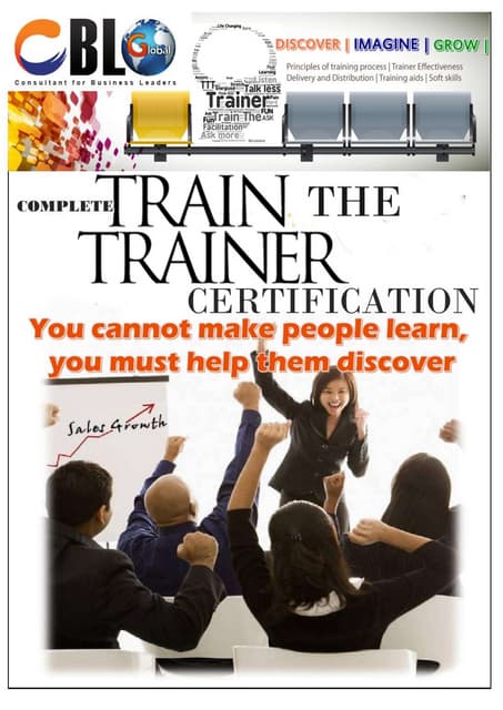 Train-the-Trainer Workbook | PDF
