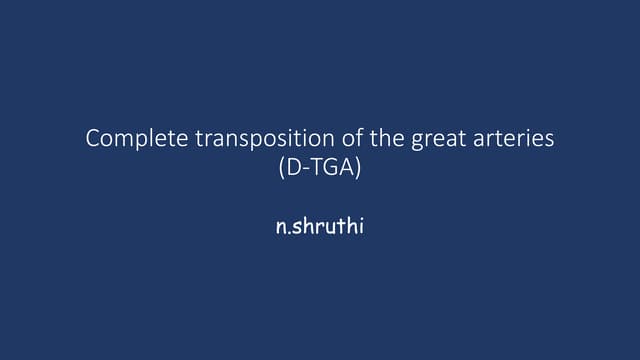 Patent Ductus Arteriosus (PDA) | PPTX