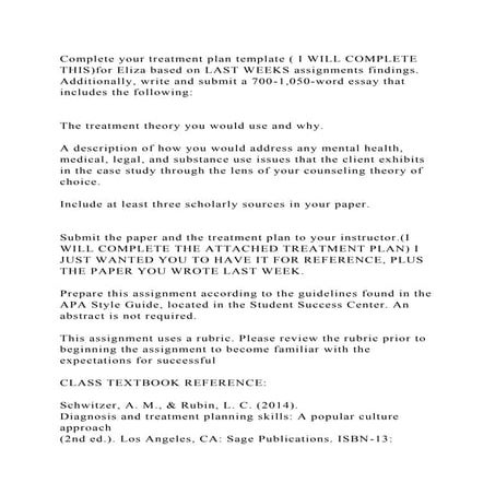 Mental Health Case Study Template