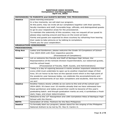 Completion and Recognition Script.ajsnasnpdf | PDF