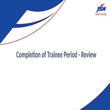 Completion of Trainee Review KHAGESWAR.pptx