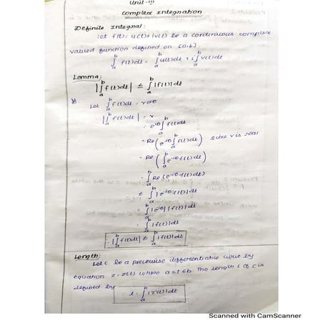 Complex Analysis | PDF