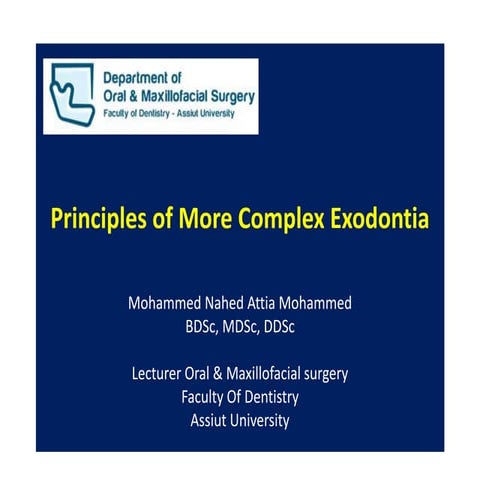 Complex exodontia contemporary chapter 8.pptx