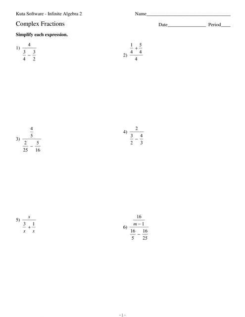 Day 3 unit rates with complex fractions | PDF
