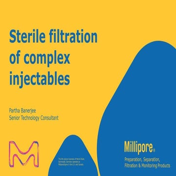 Addressing Downstream Challenges with Complex Injectables | PDF