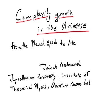 Complexity growth in the Universe | PDF