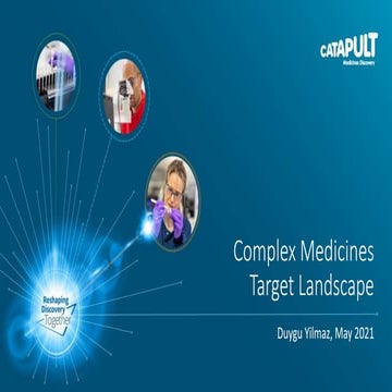 MDC Connects Series 2021 | A Guide to Complex Medicines: The Target ...