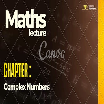Complex Numbers | PPTX