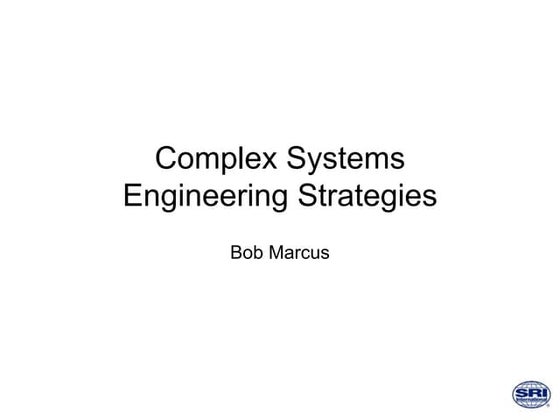 Understanding Complex Adaptive Systems and Integral.pptx | Technology & Computing