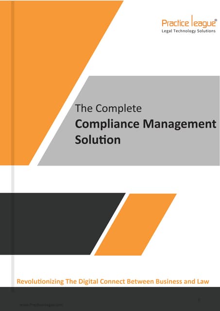 Compliance Management System | PPTX