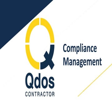 Compliance Management | PPTX | Insurance | Personal Finance