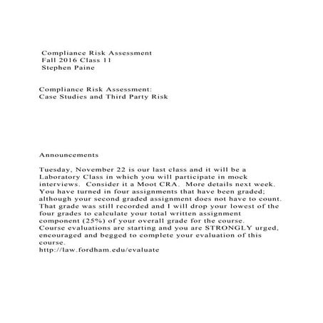 Importer Compliance Risk Assessment | PPTX