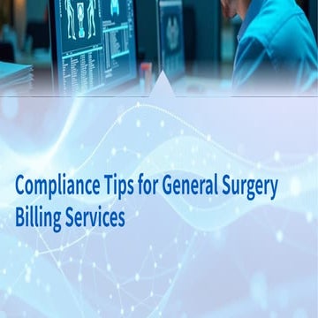 Compliance Tips for General Surgery Billing Services | PDF