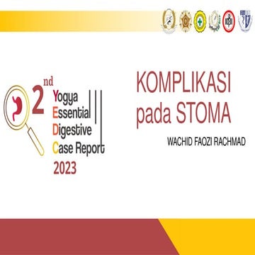 COMPLICATION IN STOMA stoma- YEDC 2023.pptx