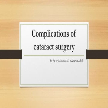 Complications of cataract surgery.pptx