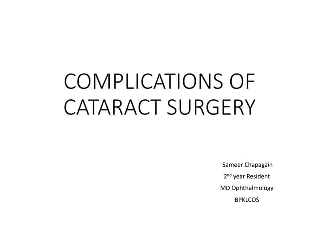 Extracapsular cataract extraction | DOCX