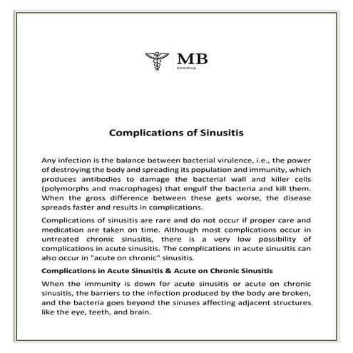 Sinus Infections: Is It Contagious Or Not? | The Lifesciences Magazine ...