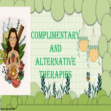 COMPLIMENTARY & ALTERNATIVE THERAPIES.pptx